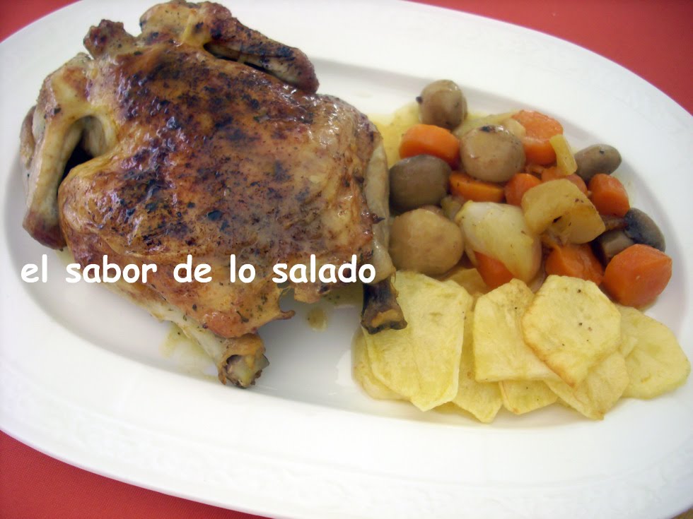 el sabor de lo salado: COQUELET AL HORNO