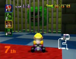 Por Dentro do Mario: Marty, o Thwomp verde de Mario Kart 64