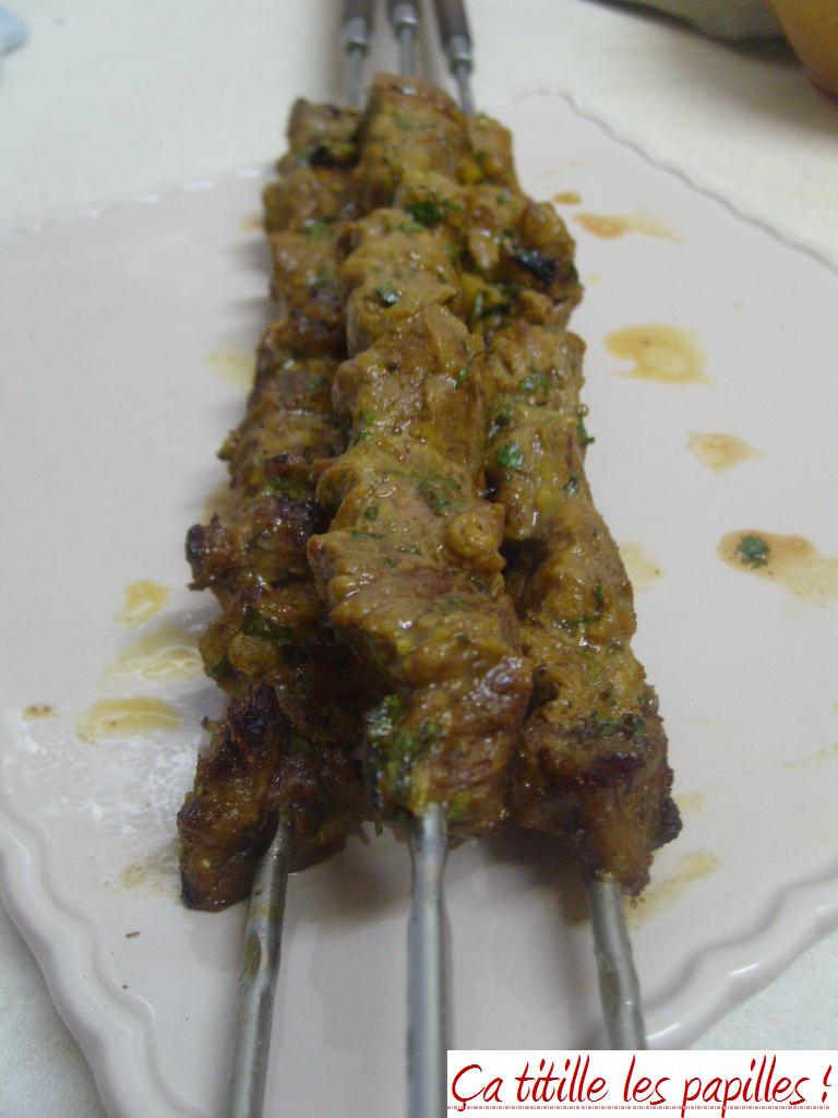Ça titille les papilles !: Chwa - Brochettes