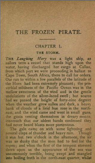 What is a Book?: The Frozen Pirate