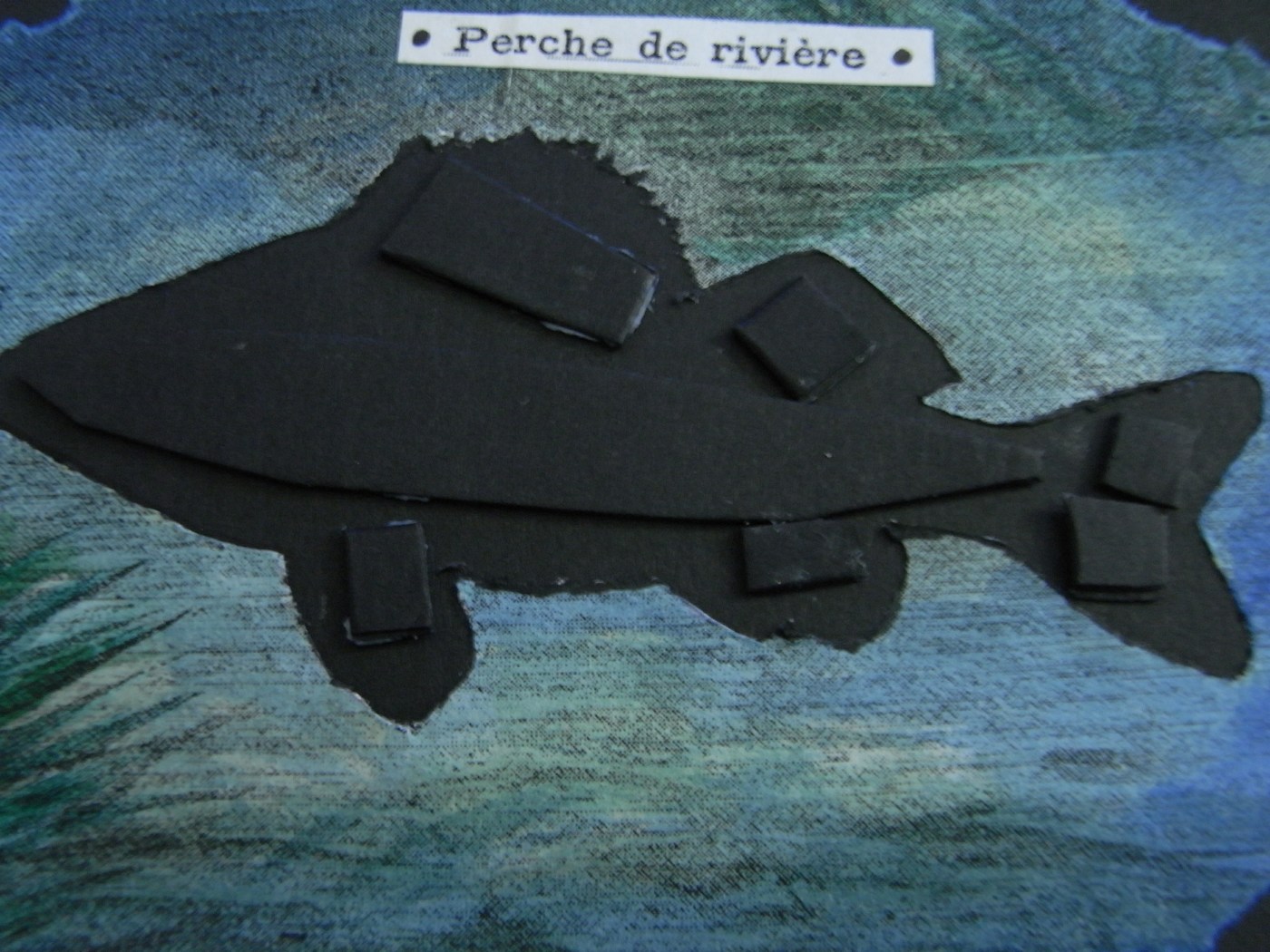 saraccino: Perch - a little how do make a fish card