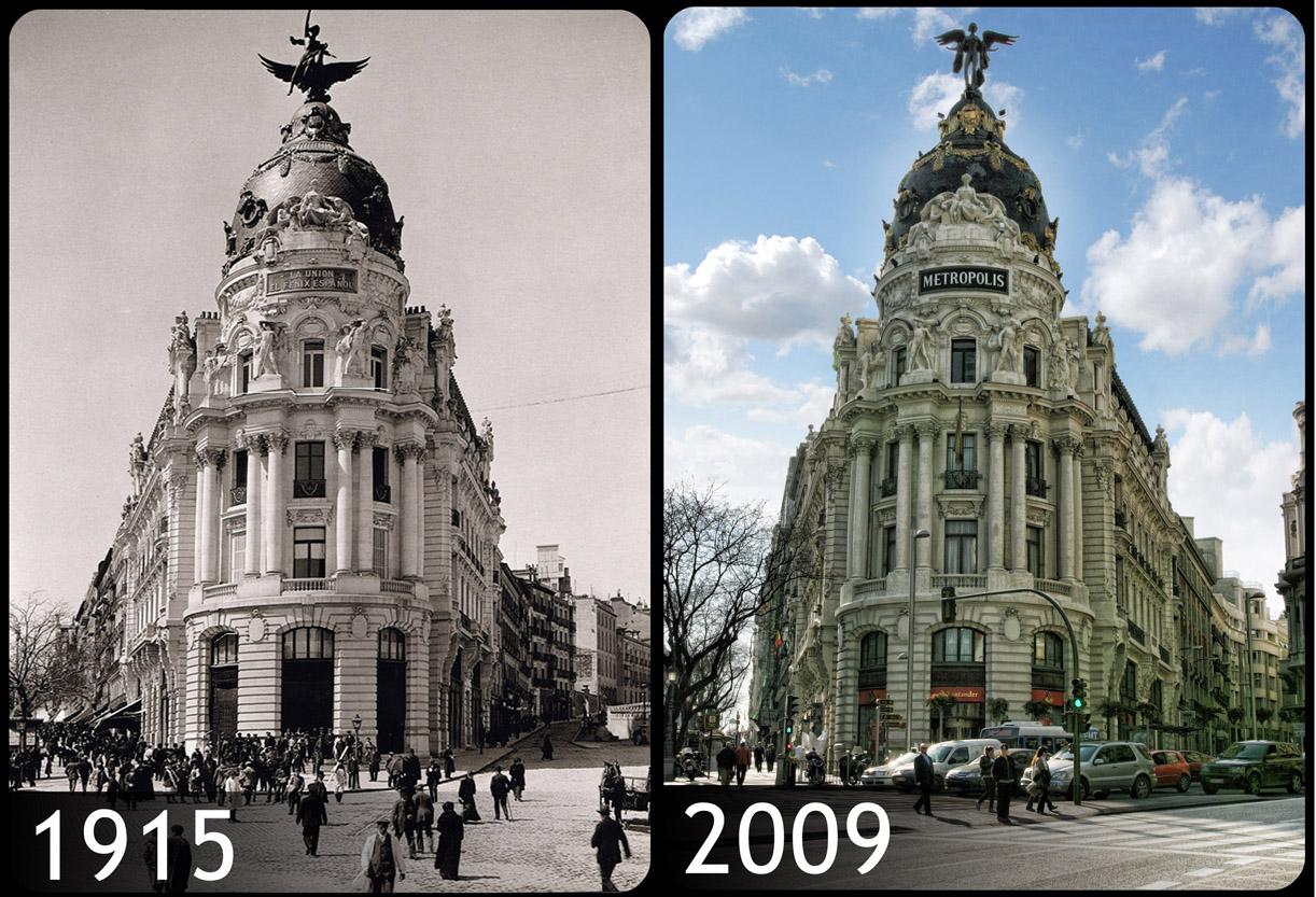 Jubylandia: MADRID ANTES Y AHORA