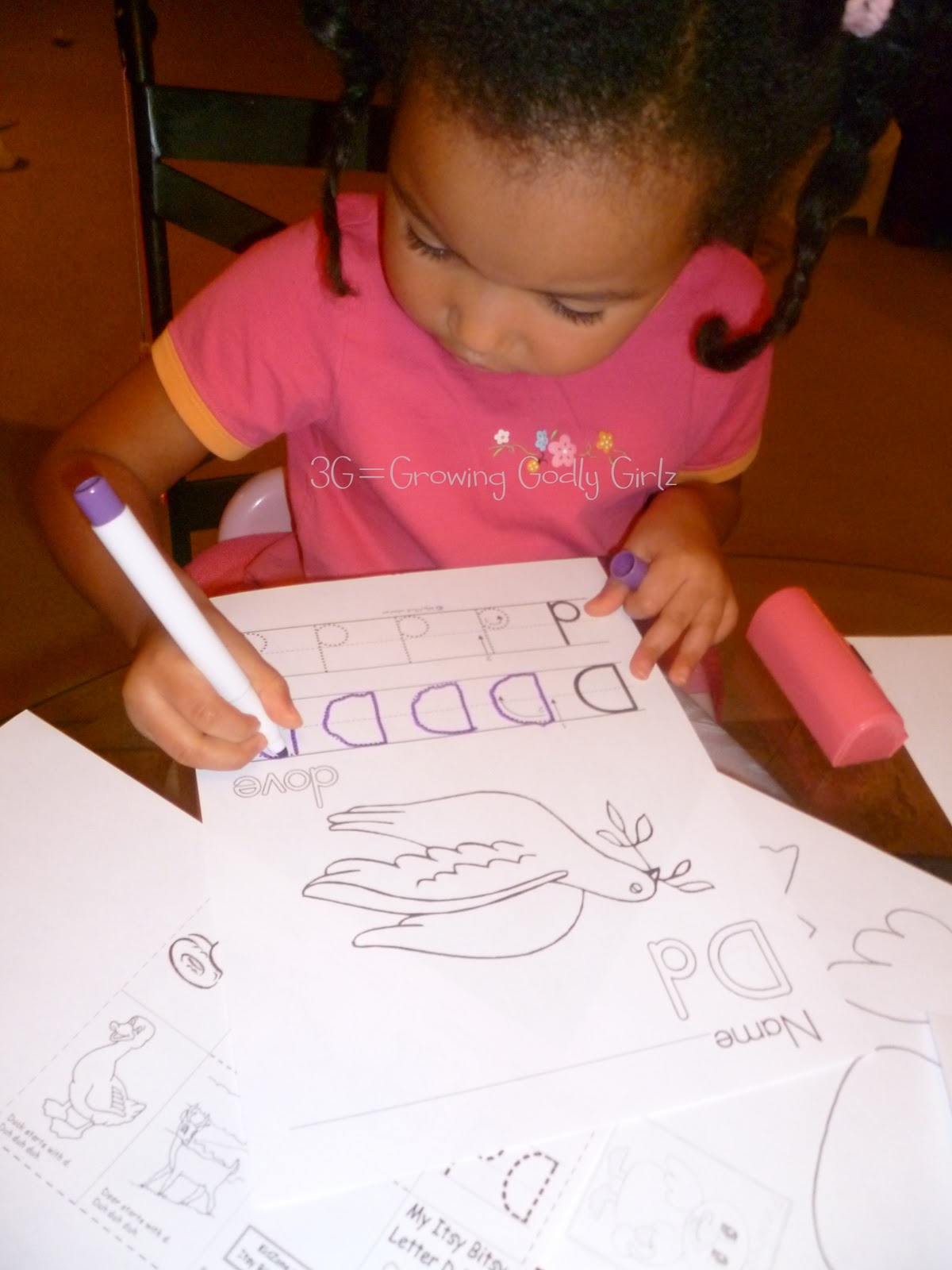 3G=Growing Godly Girlz: Weekly Wrap Up {Letter D is for...}