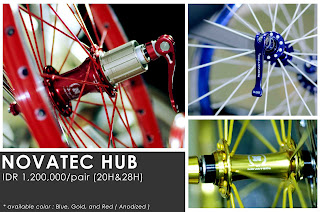 Monster Bike STC Fix Gear Supermarket: NOVATEC HUB