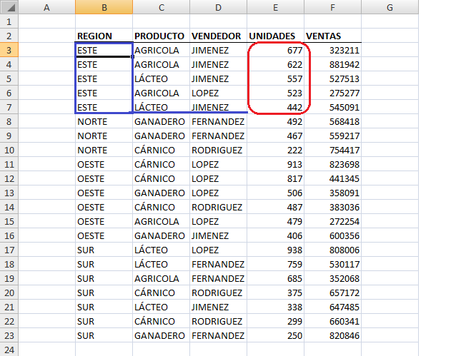 Microsoft Excel Básico: Uso de la Ficha Datos (Excel 2007) - Parte 1