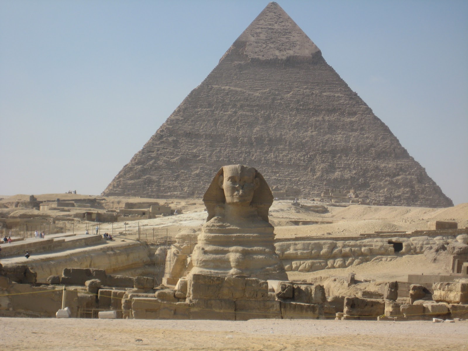 asam garam kehidupan: Ohhhh...tersangatlah besar piramid & sphinx....4