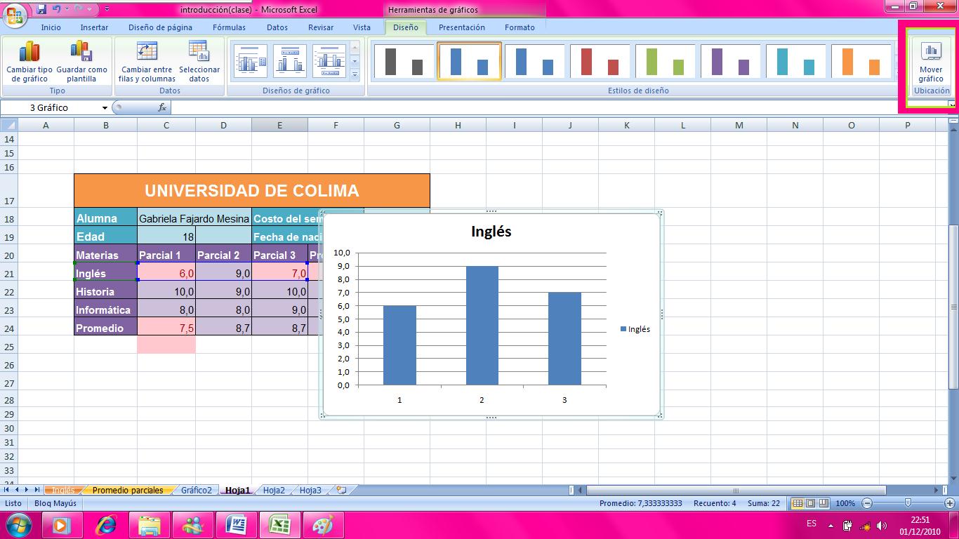tiCs'Ga • •: Excel: Gráficos
