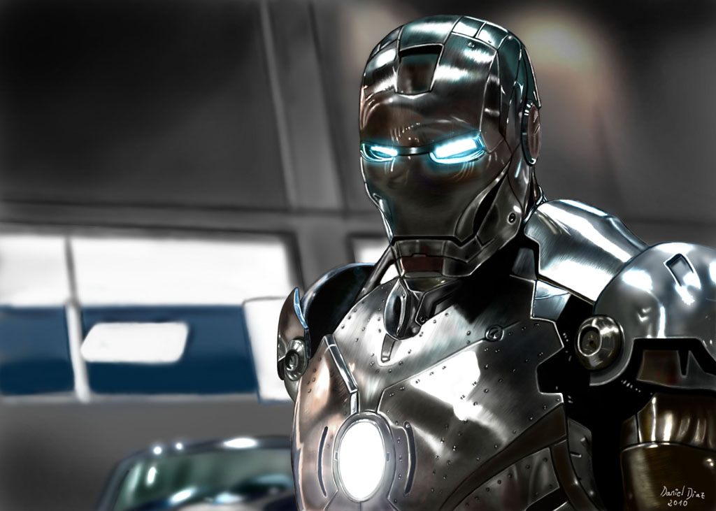 Daniel Diaz Blog: Photoshop Tutorial - Ironman metal effect
