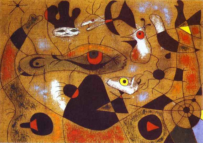 A Joan Miró Art Gallery: Joan Miró art: A Dew Drop Falling from a Bird ...
