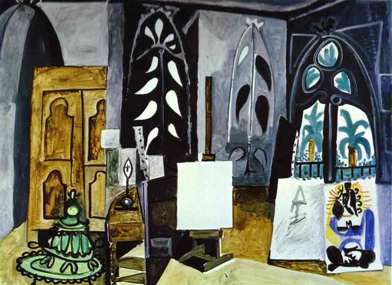 A Pablo Picasso Art Gallery: Pablo Picasso Art: The Studio of La ...