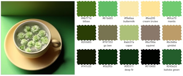 Daily Colours : Green Tea