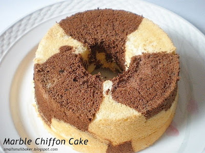 Small Small Baker: Marble Chiffon Cake