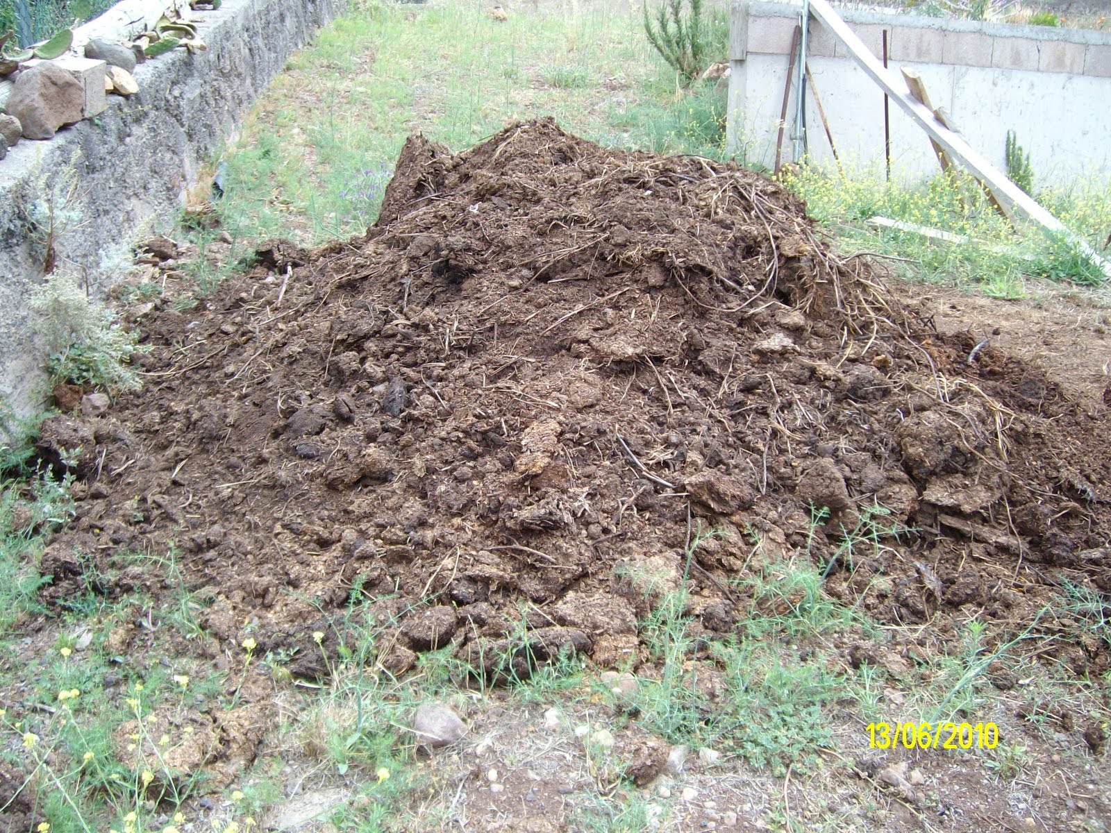 Finca Ecológica el Pilón: La pila de compost y su proceso
