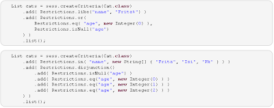 JAVA_MUNDO: CRITERIA (CRITERIOS)