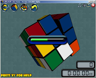Edward's Web Blog: Gabbasoft Cube Demo - Rubik's Simulation