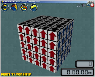Edward's Web Blog: Gabbasoft Cube Demo - Rubik's Simulation