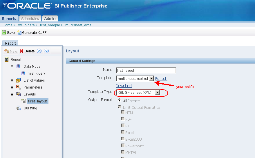 Hil And Co It Solutions Oracle Bi Publisher Enterprise And Multi Sheet Excel Output
