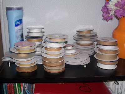 Bits and Pieces for Sale: Empty ribbon spools and other storage