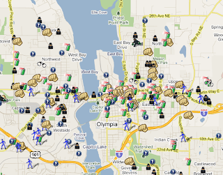 Olympia, capital of Washington--Mapped!