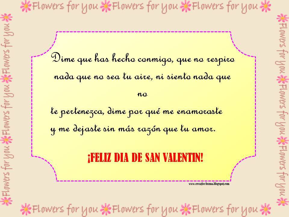 TARJETAS DE AMISTAD: Frases de san valentín