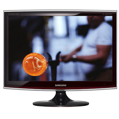 Samsung T240HD TOC-Touch of Color 24" Widescreen LCD Monitor - 10,000:1 ...
