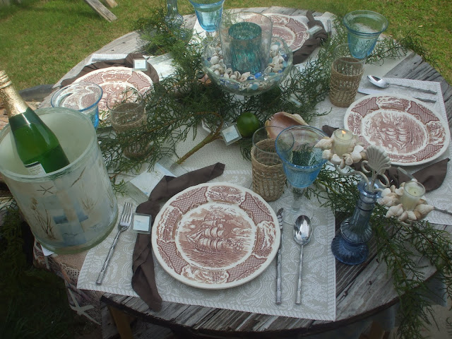 The Secret of the Sea Tablescape