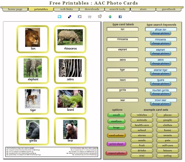Informática para Educación Especial: AAC Photo Cards o cómo crear ...