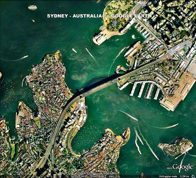 Google Earth Snapshot: Sydney - Australia