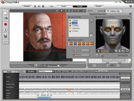 Hugo's Tech Reviews: Facial Animation Creator CrazyTalk 6 Pro. Review