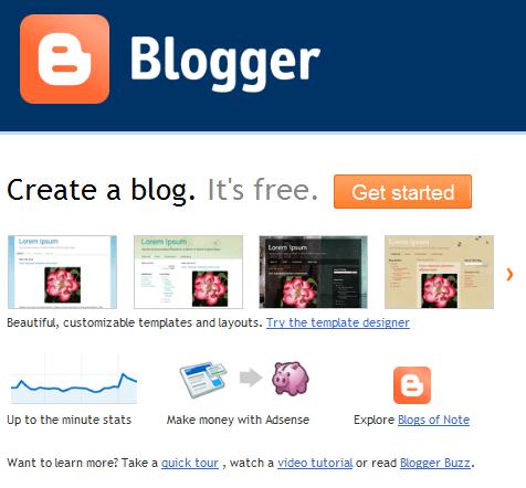 daily Digital: Google Blogger Home Page Redesigned