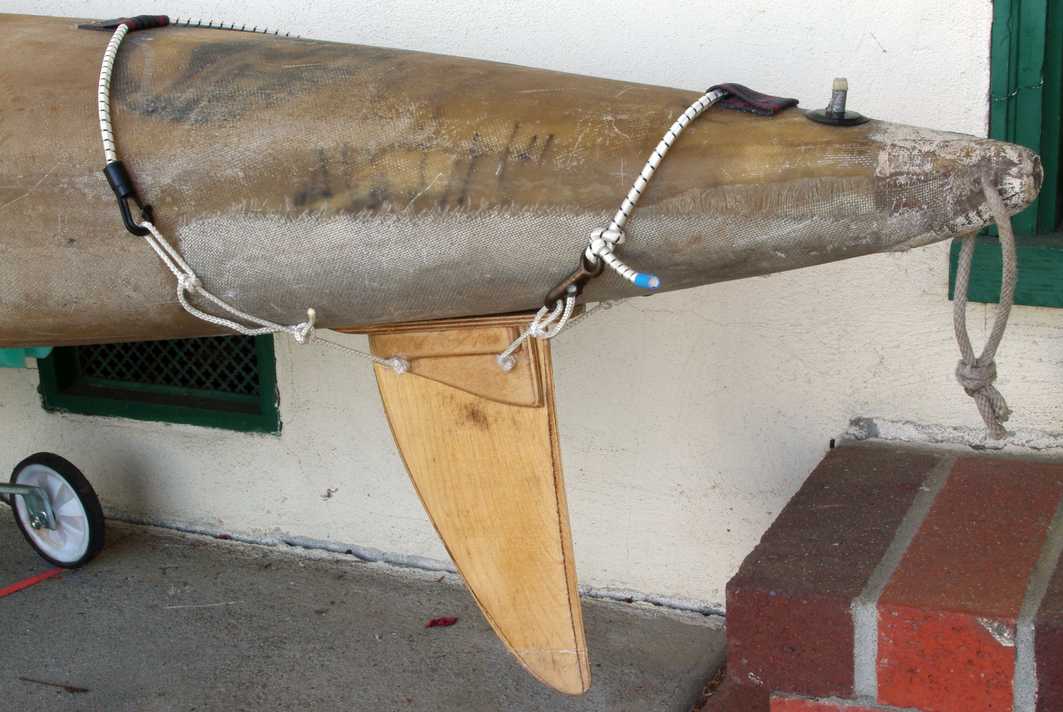 Ted's Blog: Strap-on skeg