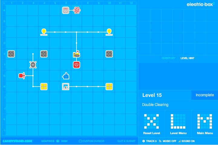 Game Walkthroughs (Oyun Çözümleri): Electric Box 2 Walktrough