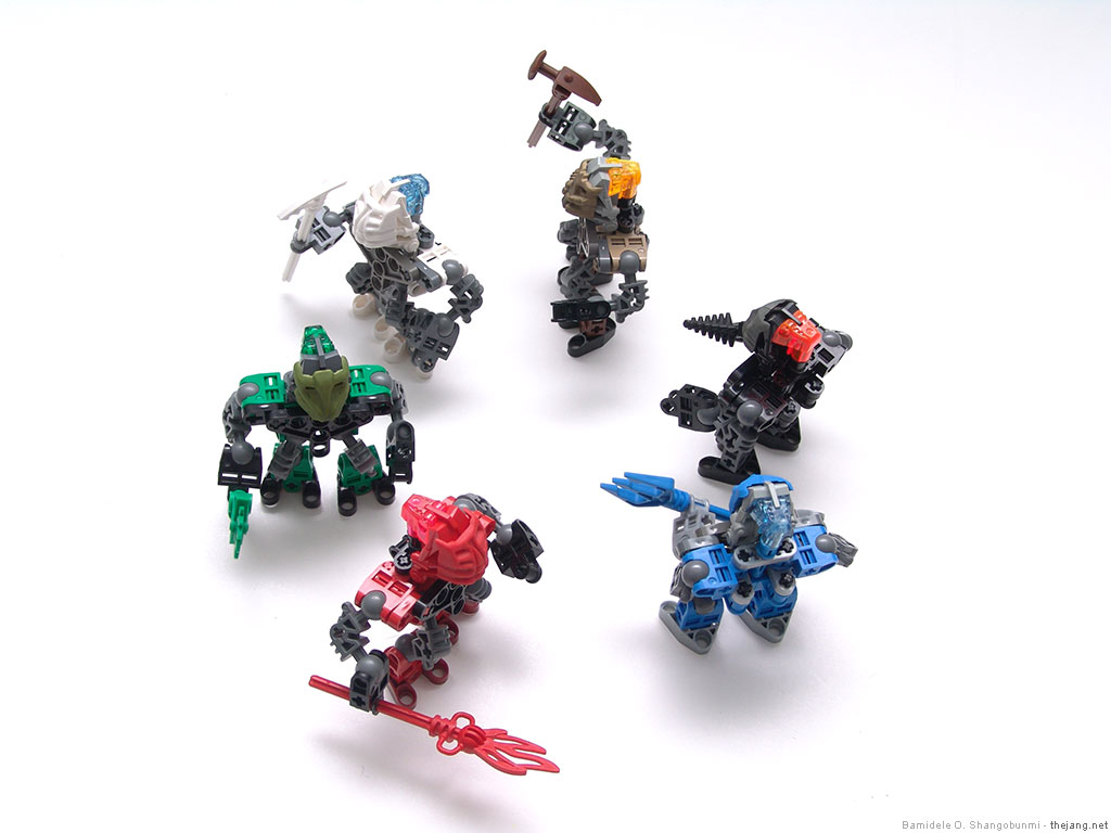 LEGO Bionicle MOCs: Krana-possessed Matorans