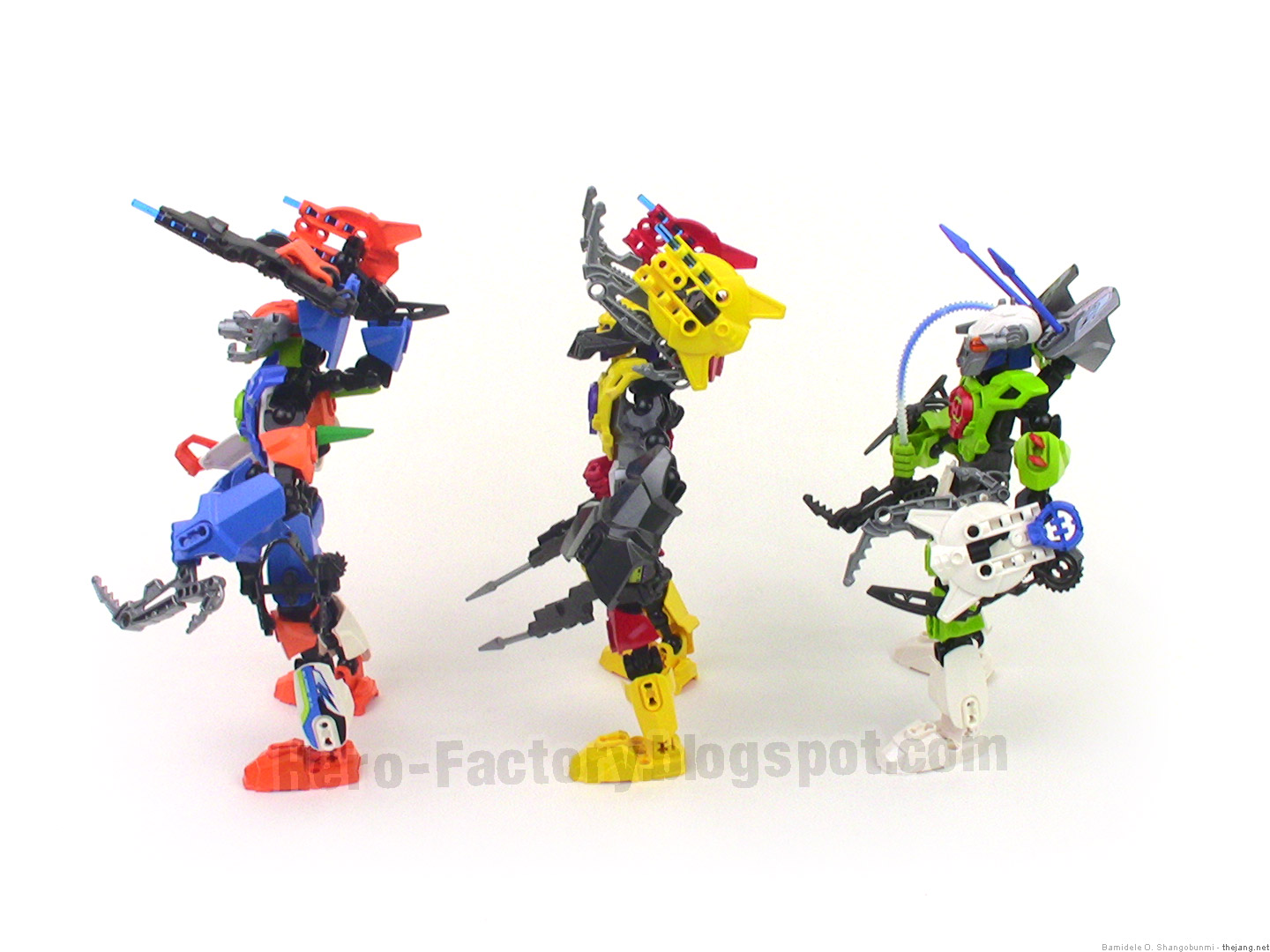 Lego Hero Factory 2011 video reviews -- Hero combiners