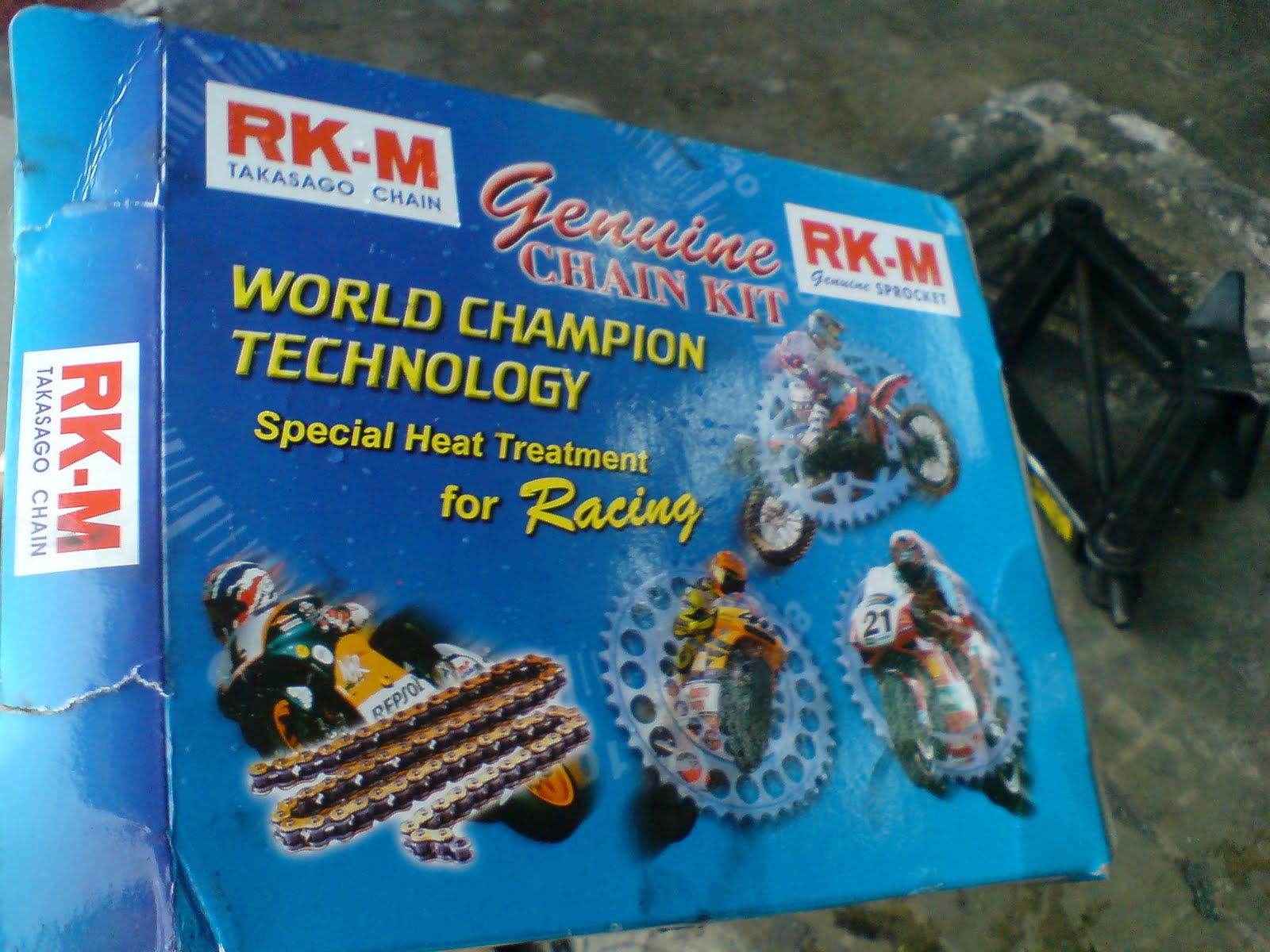 .: Dreams Come True :.: Modenas GT 128 Sprocket Change - Odo Meter 15,863km