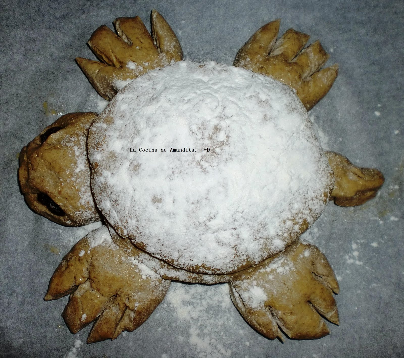 La Cocina de Amandita ;-D: Pan Tortuga.