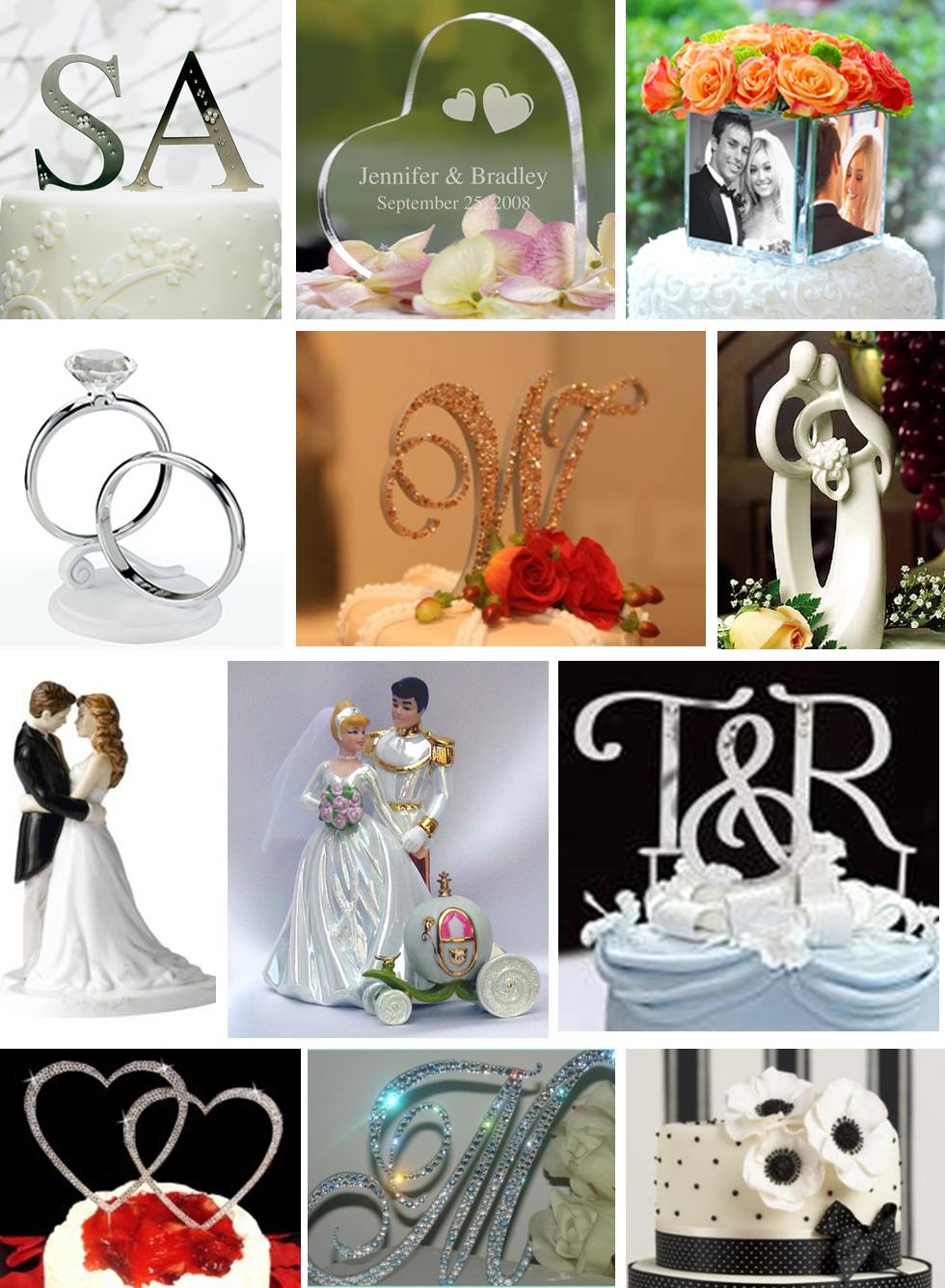 Wedding Wisdom: Cake toppers