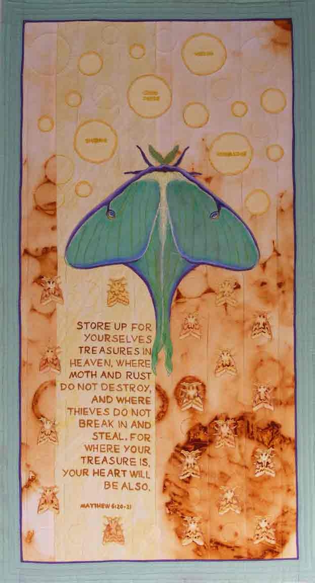 SAQA Ohio: Terry Ann Hartzell's Work in Travelling Exhibition