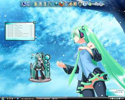 Anthem: Skin de Winamp de Hatsune Miku