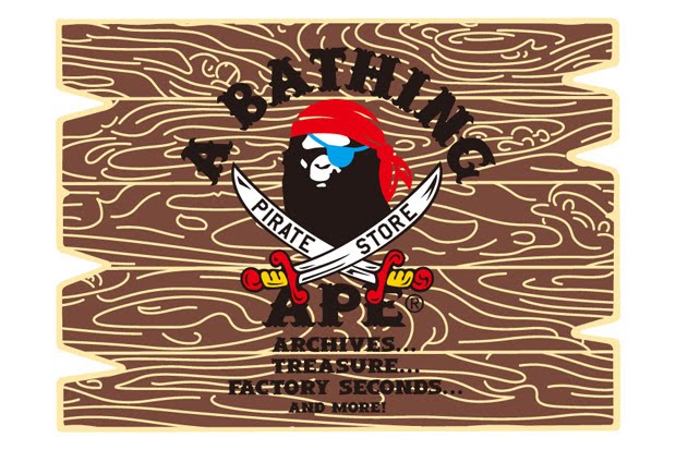 RIFF RAF NYC: A BATHING APE PIRATE STORE Los Angeles / New York City