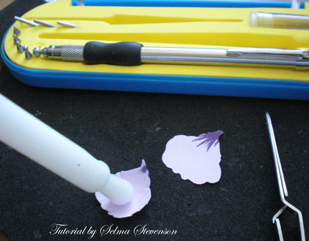 Selma's Stamping Corner and Floral Designs: Punched Flower Tutorial