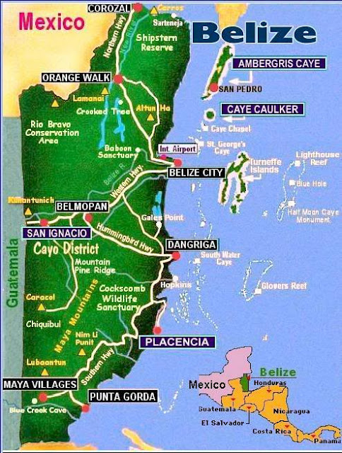 Taking Belize: Maps of Belize