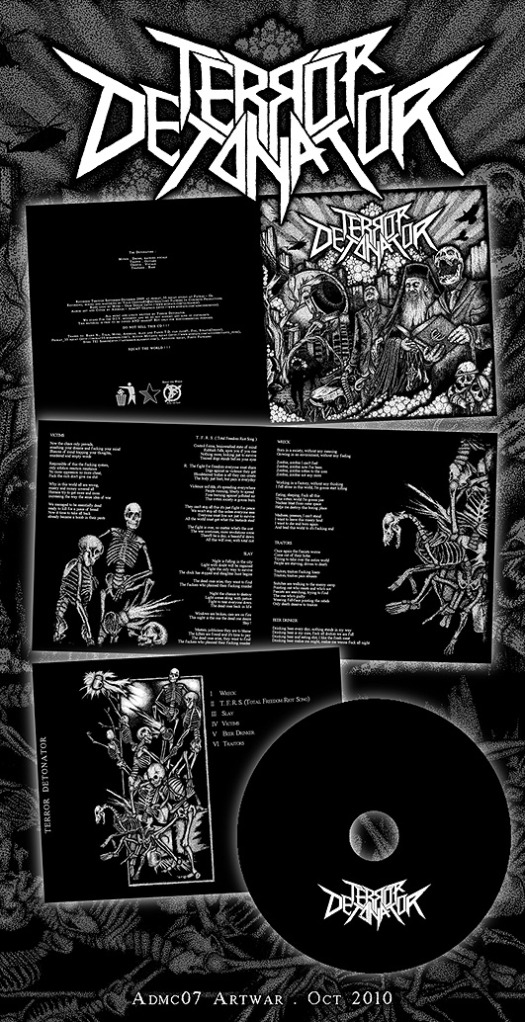 ADMC07 ARTWAR: Terror Detonator - Album Artwork - 2010