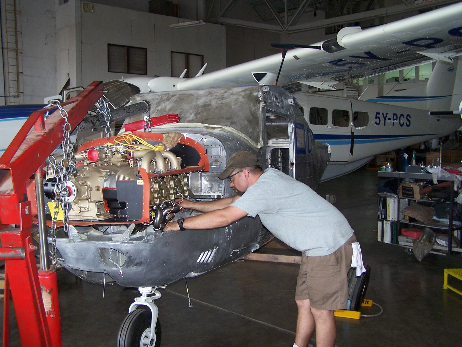 Project 206: Installation of IO-550-N into 5Y-CMA, Cessna 206...