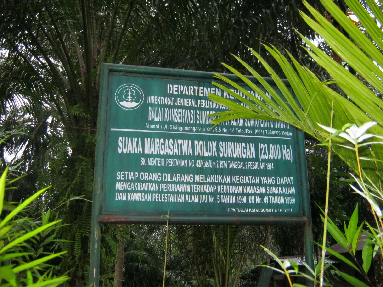 Suaka Margasatwa Dolok Surungan
