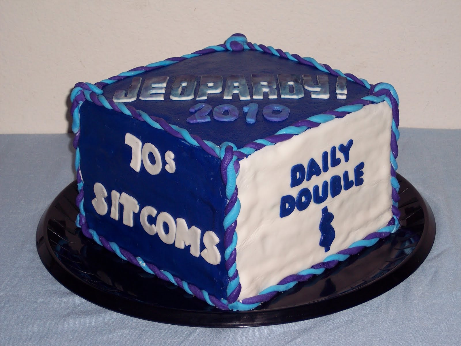Birthday Cakes for Kids: Jeopardy Theme Cake