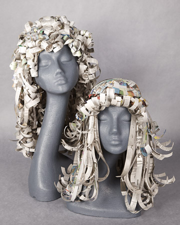 Good Junque: Paper Wigs