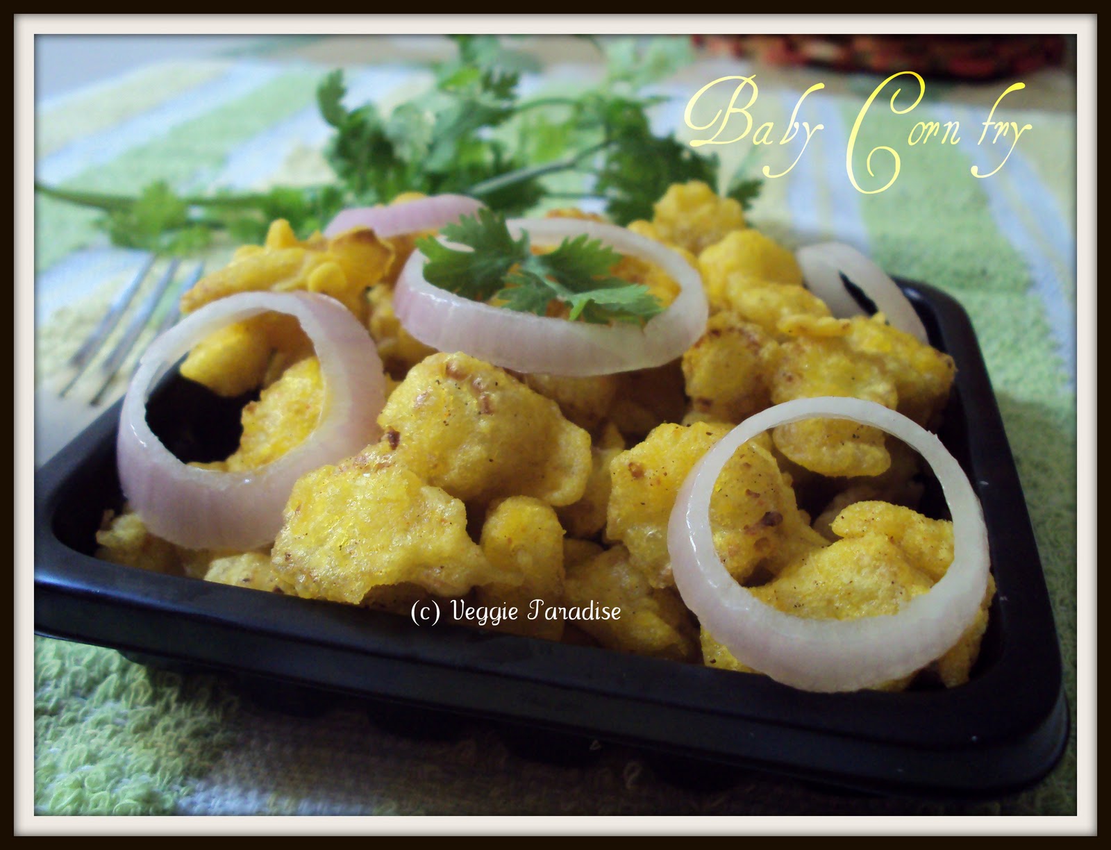 GOLDEN FRIED BABY CORNS