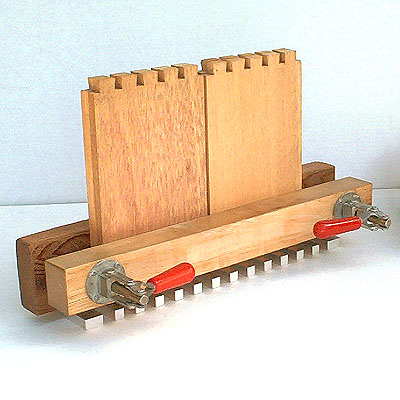 Woodworking Tools: MAKING LARGE DOVETAILS IN YOUR CABINET CORNERS