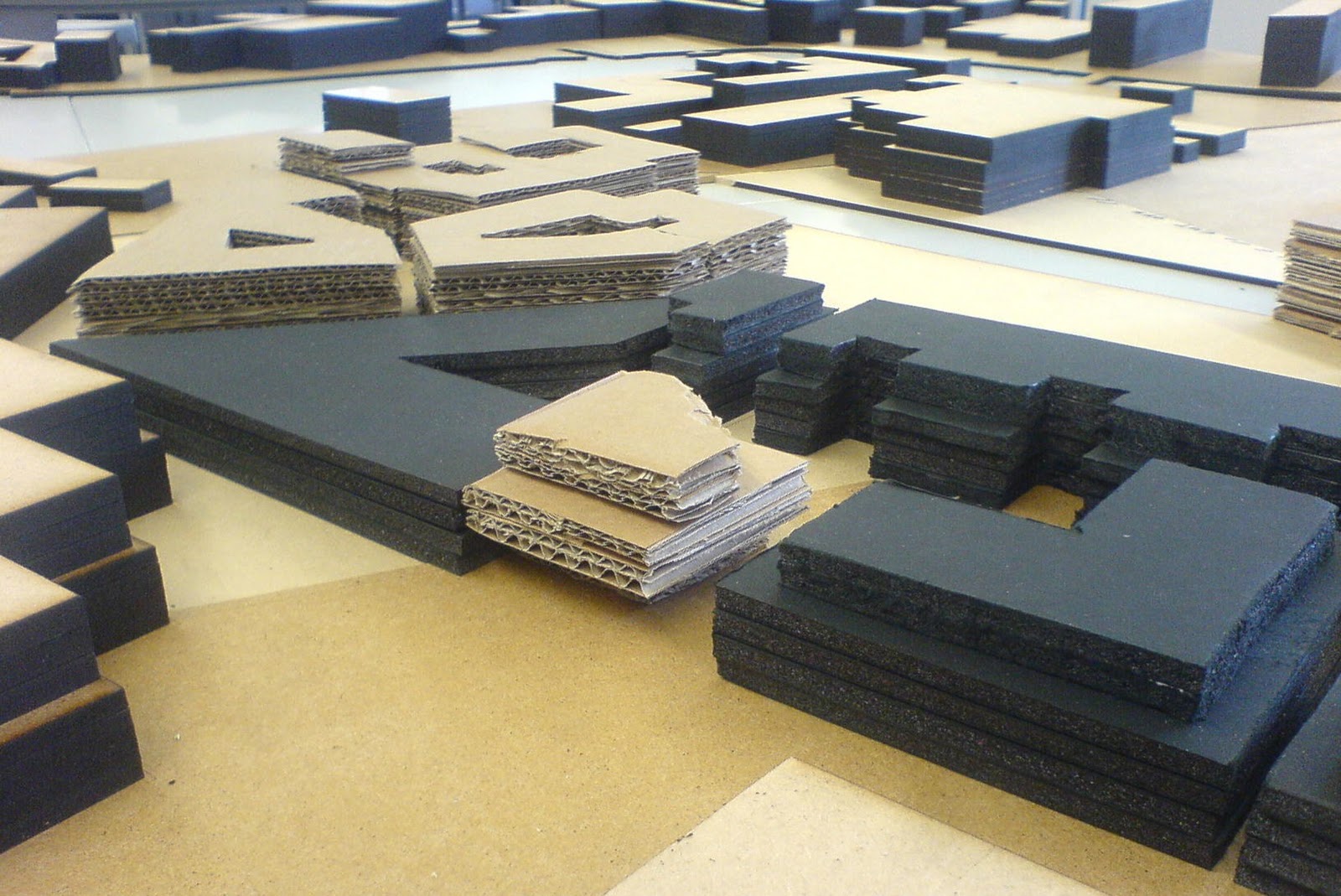 Alex Warren Architecture | Design Studio Work: Volumetric Studies